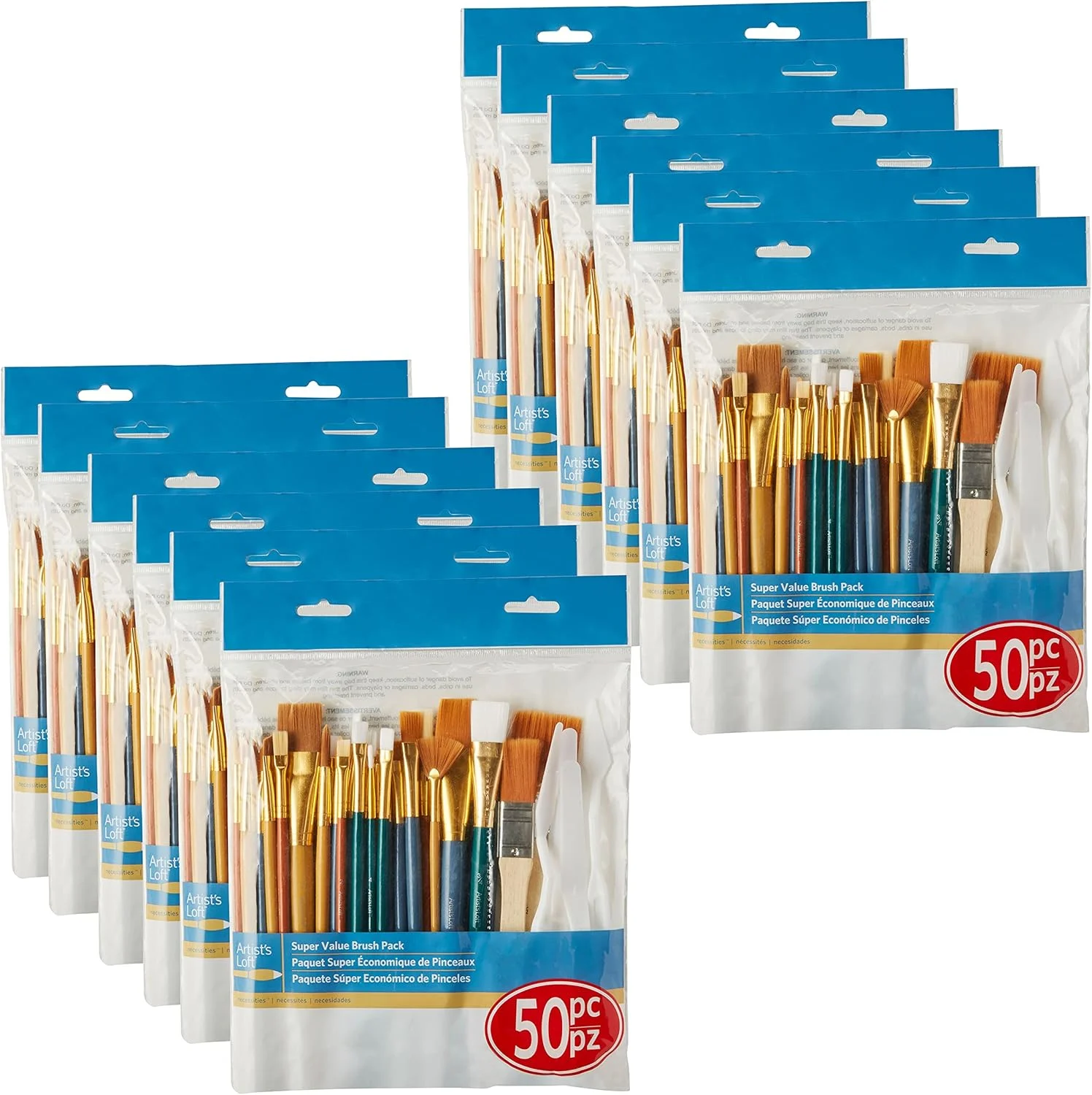 Artist's Loft Brush Sets – Bulk Packs for Every Artist Now!